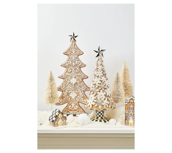 MACKENZIE-CHILDS Gingerbread Cookie Large Tree