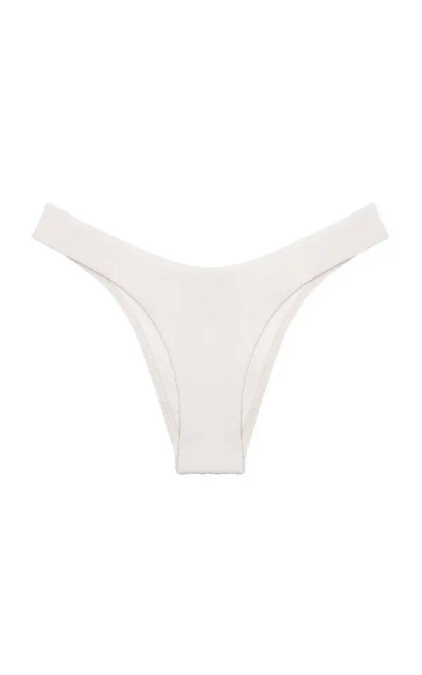 VIX PAULA HERMANNY Giulia Brazilian Bikini Bottom - White