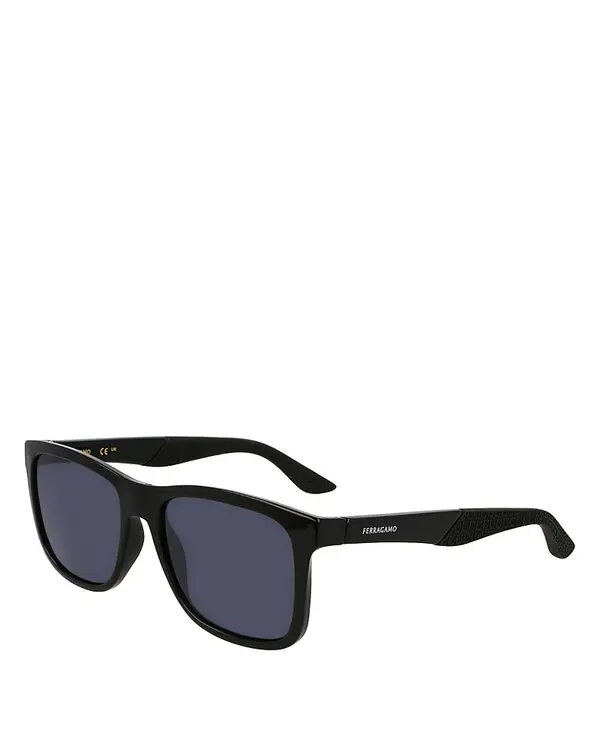 FERRAGAMO 56mm Square Sunglasses