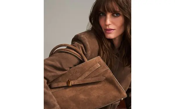 Veronica Beard Medium Dash Bag - Bark