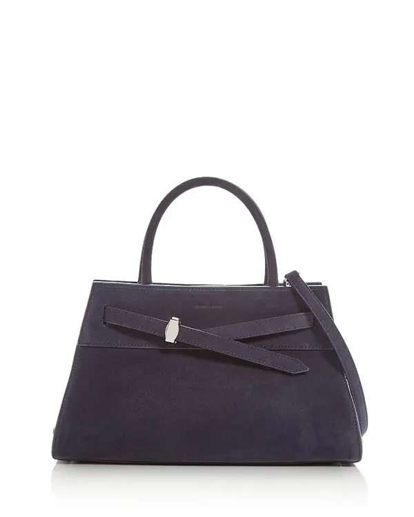 Veronica Beard Suede Dash Bag - Navy