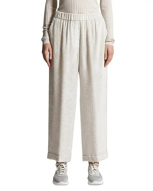 Peserico Elastic Waist Trousers