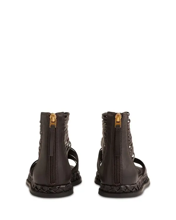 REISS Tiegan High Rope Sandals