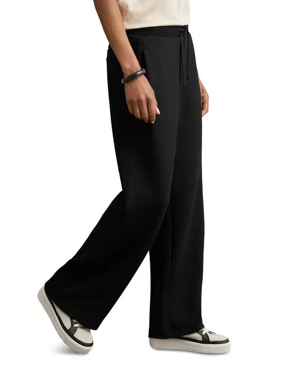 REISS Wide Leg Joggers