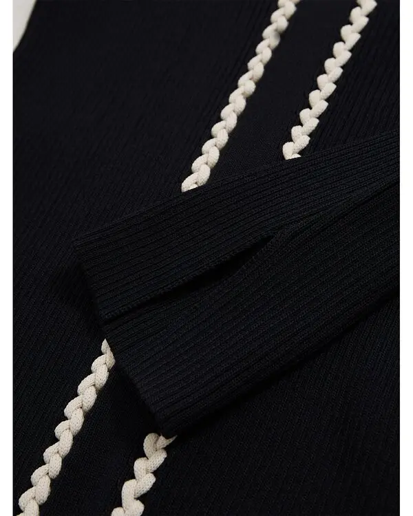 REISS Lauri Knit Top