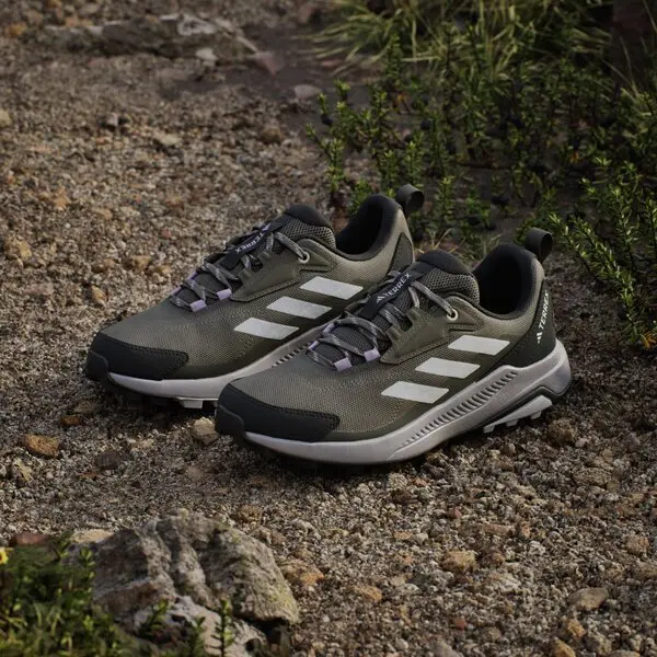 Adidas Terrex Anylander Hiking Shoes - Olive Strata / Dash Grey / Night Cargo
