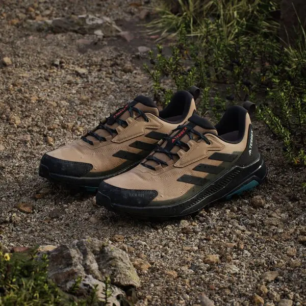 Adidas Terrex Anylander Hiking Shoes - Cardboard / Core Black / Shadow Olive