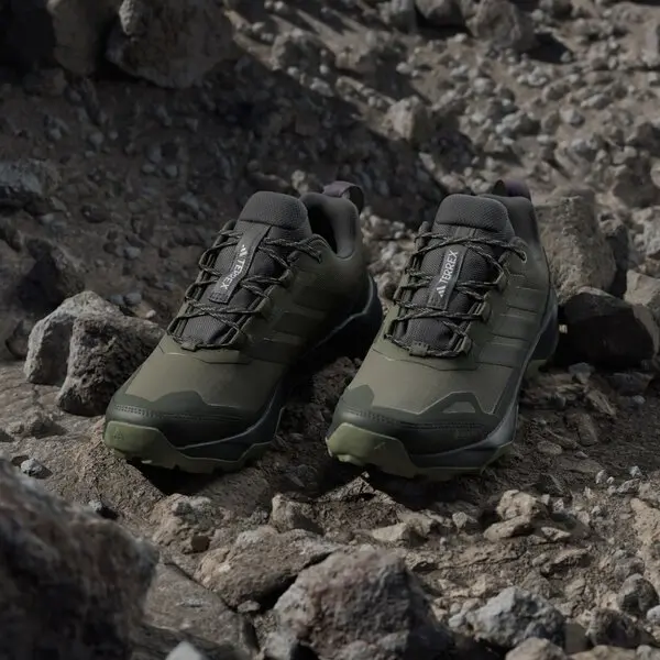 Adidas Skychaser Ax5 Gore-tex Hiking Shoes - Olive Strata / Night Cargo / Tent Green
