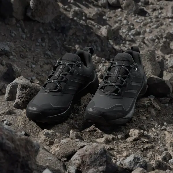 Adidas Terrex Skychaser Ax5 Gore-tex Hiking Shoes - Carbon / Core Black / Semi Flash Aqua