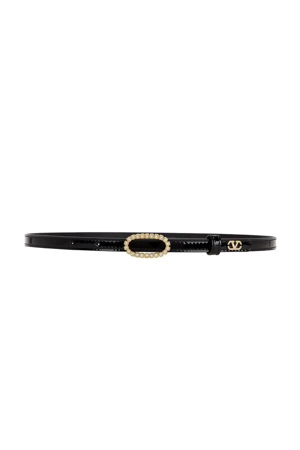 Valentino Garavani Vlogo Signature 10 Belt - Nero