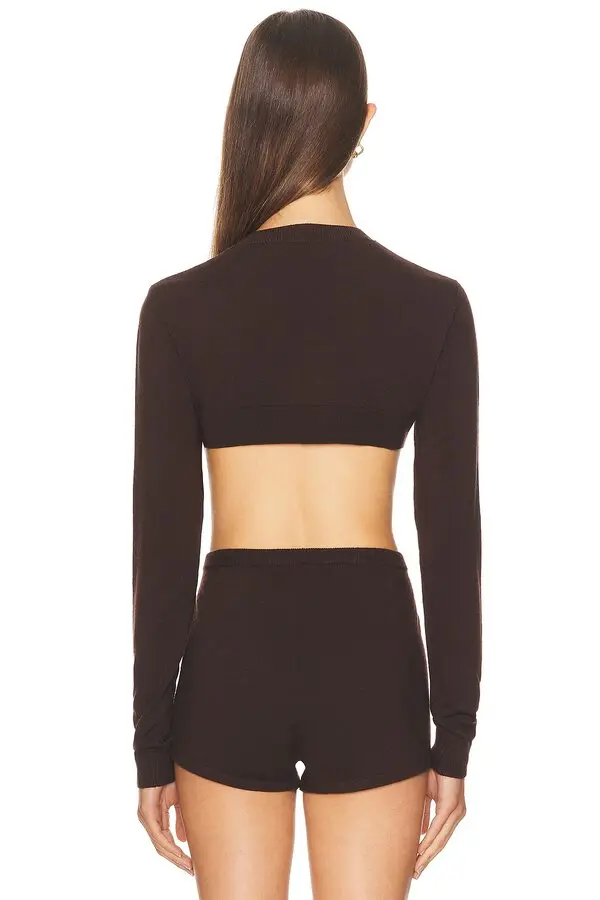 Sandy Liang Chip Cardigan