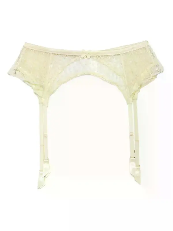 Kiki De Montparnasse Vinca Garter Belt - Yellow