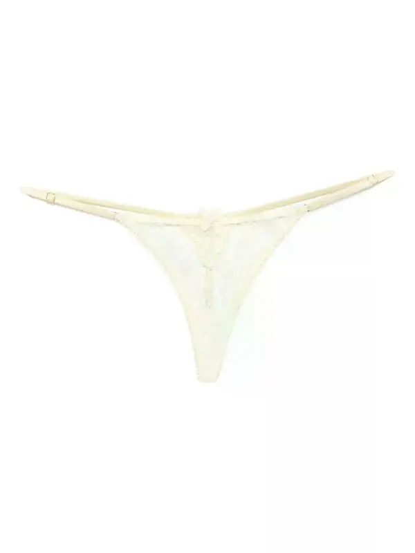 Kiki De Montparnasse Vinca G-string - Yellow