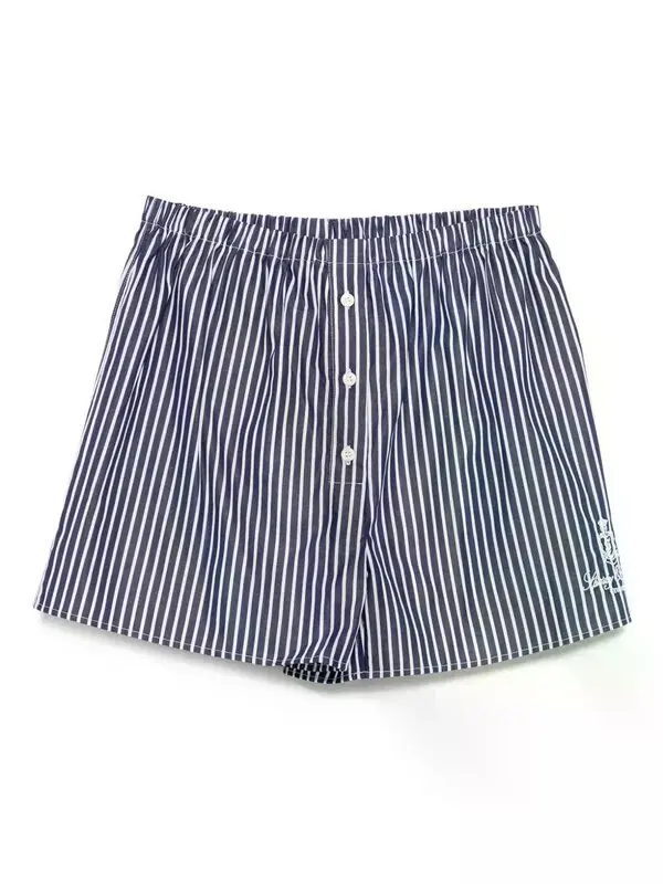 SPORTY & RICH Vendome Striped Shorts