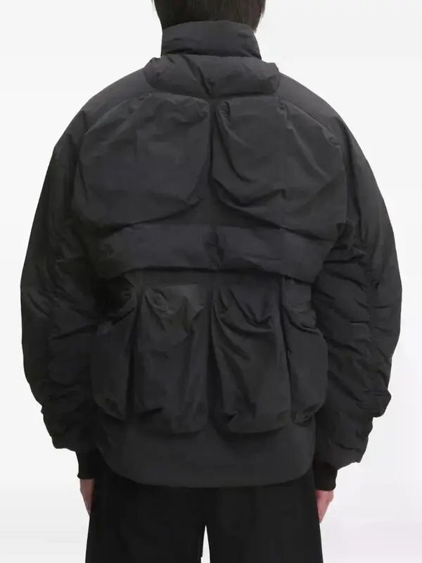 A. A. SPECTRUM Multi-pocket Padded Jacket - Black
