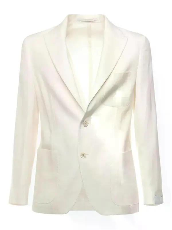 Eleventy Two-button Jacket - White