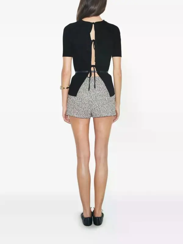 Tory Burch Tweed Speckled Shorts