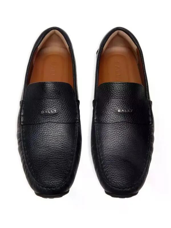 Bally Pilot Driver Leather Loafers