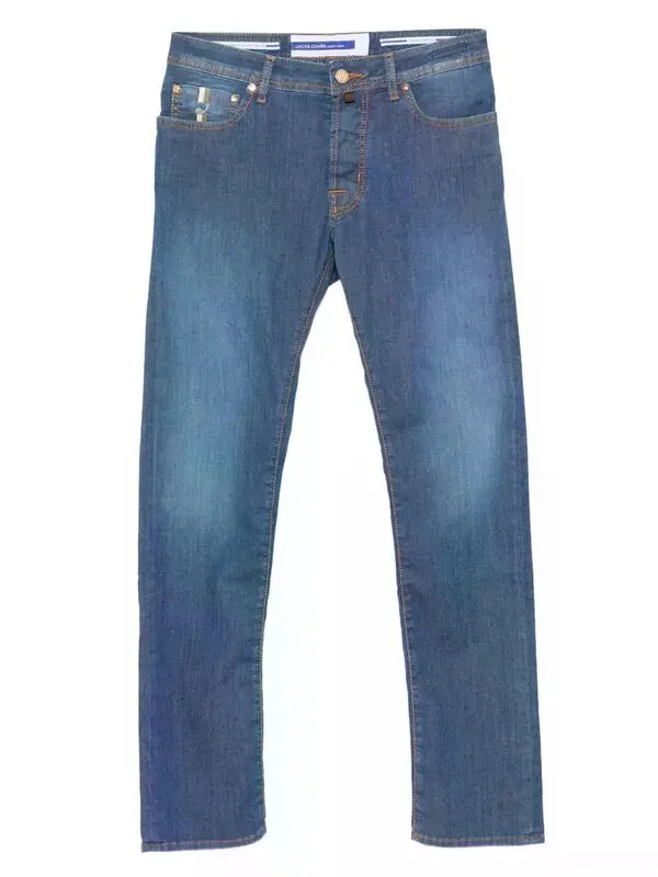 Jacob Cohen Slim-fit Jeans With Pocket Detail