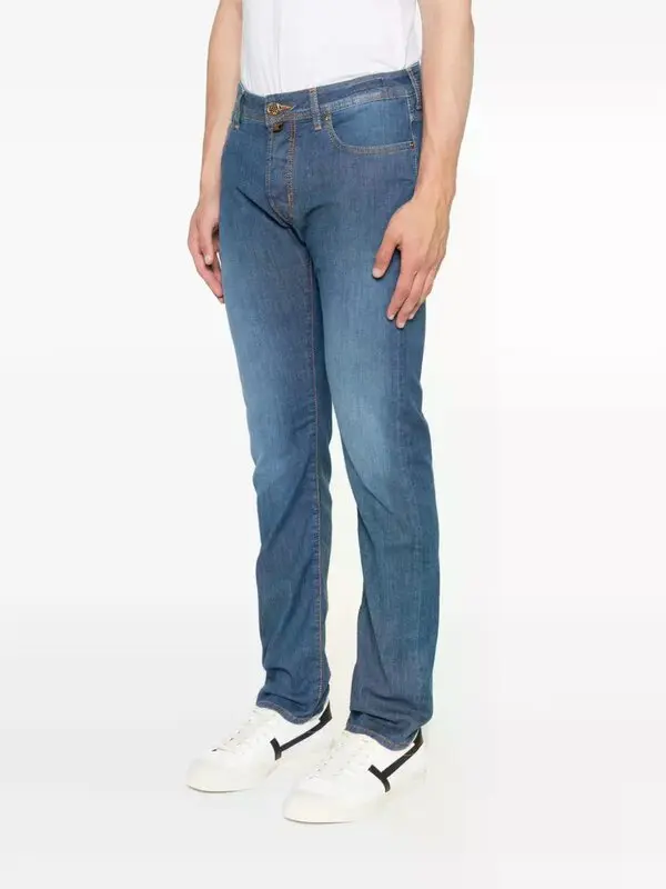 Jacob Cohen Slim-fit Jeans With Pocket Detail