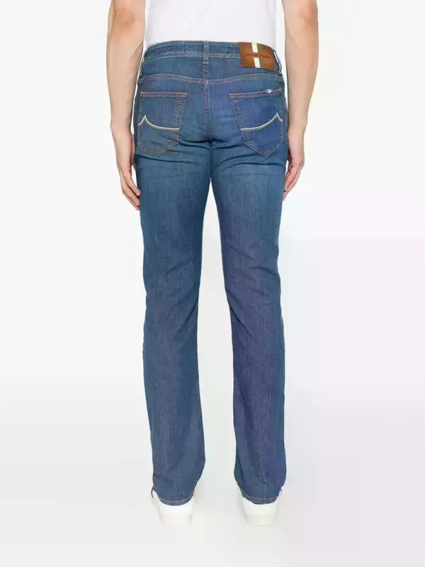 Jacob Cohen Slim-fit Jeans With Pocket Detail