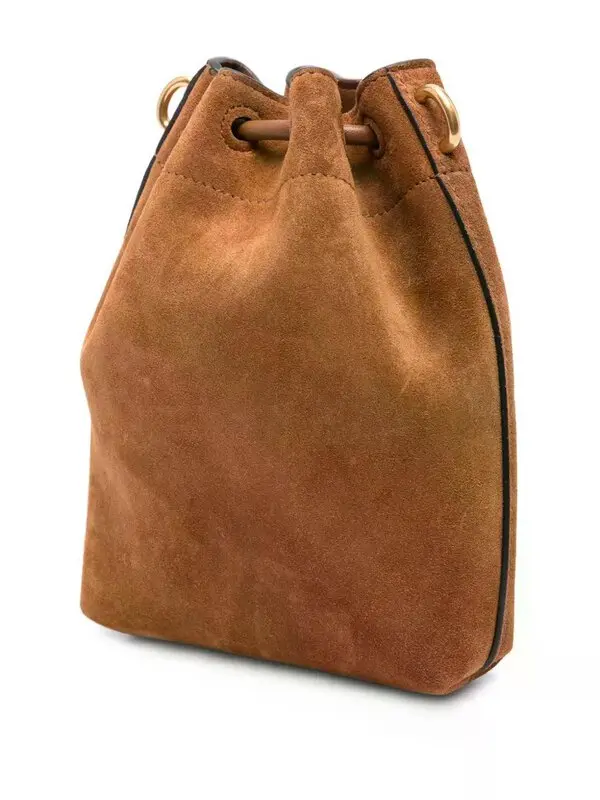 JIMMY CHOO Cinch Drawstring Bucket Bag