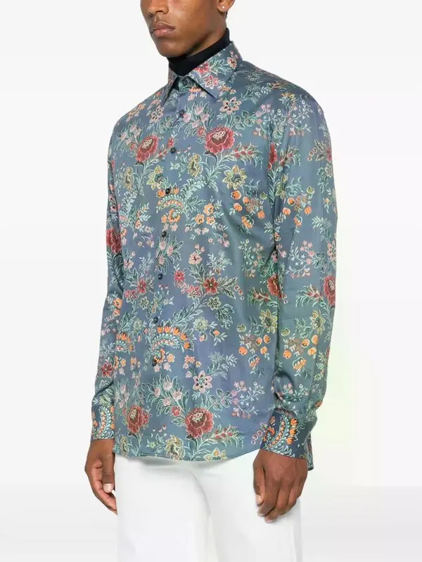 Etro Floral-print Shirt