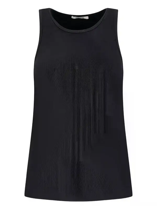 Gauchère Ribbed Crew-neck Tank Top