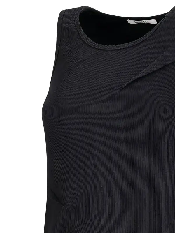 Gauchère Ribbed Crew-neck Tank Top