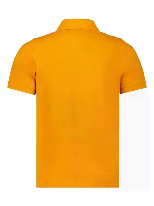 K-WAY Vinnie Two-button Logo Polo Shirt - Orange