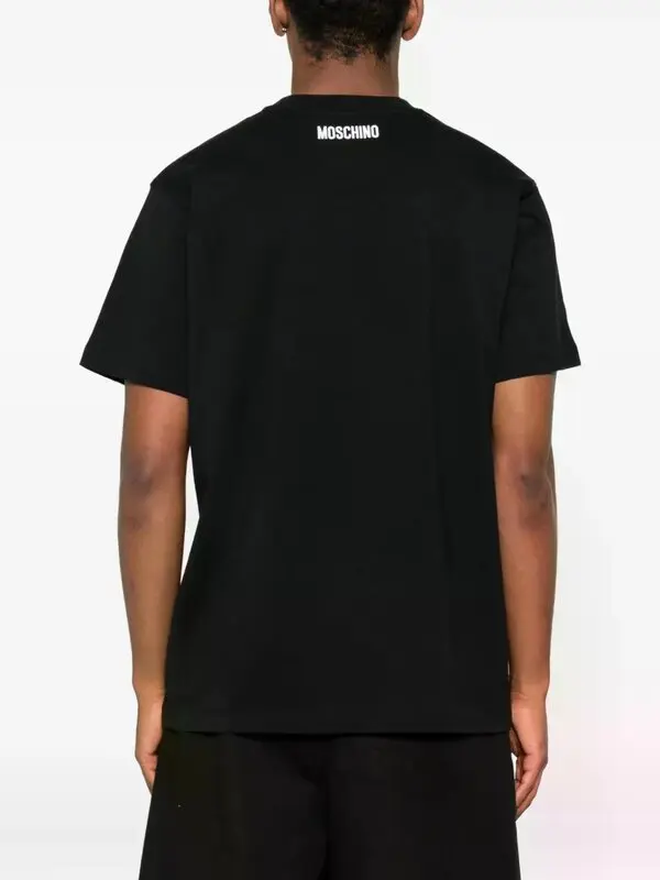 Moschino Embroidered-goose T-shirt