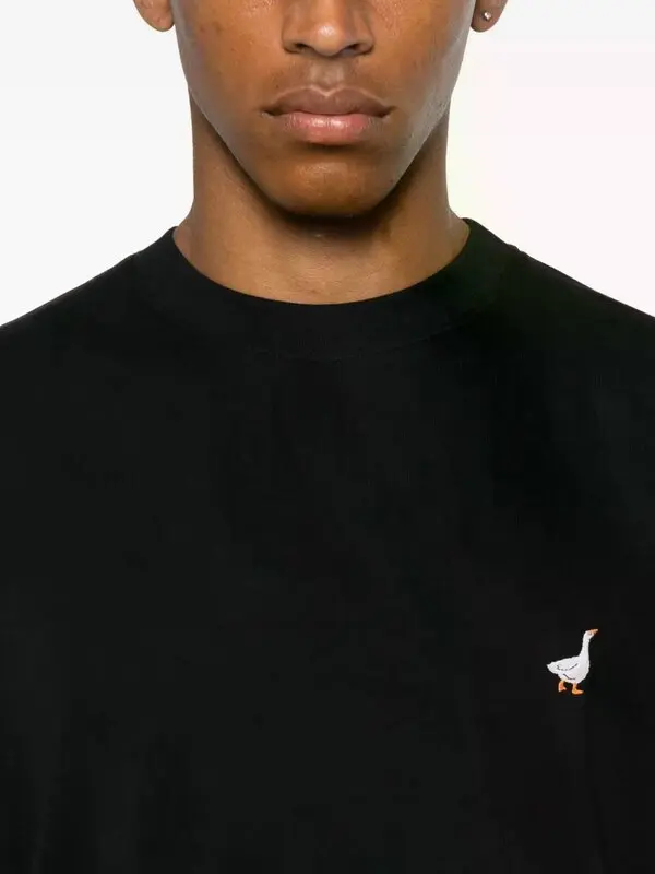 Moschino Embroidered-goose T-shirt