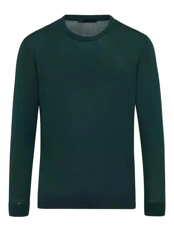 Kiton Round-neck Long-sleeve T-shirt