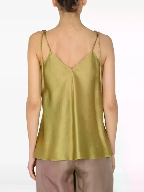 ALYSI V-neck Top With Tie Straps