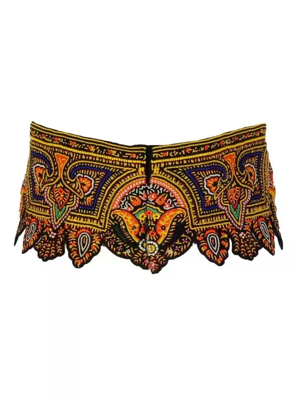 Etro Bead-embellished Cropped Top
