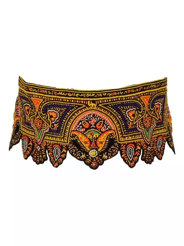 Etro Bead-embellished Cropped Top