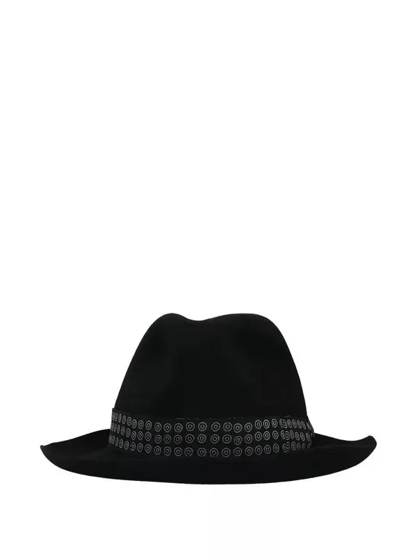 Borsalino X 10 Corso Como Wool Felt Hat - Black