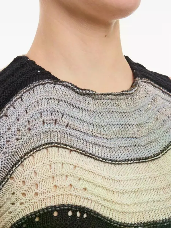 VITELLI Wave-pattern Top