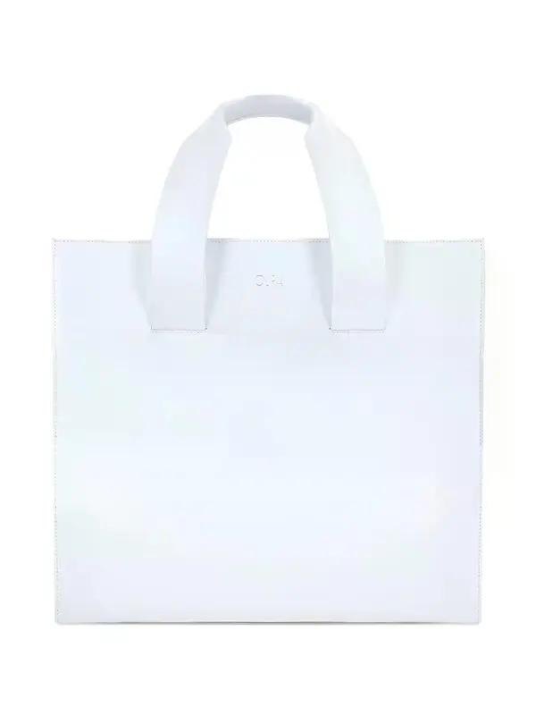 QUIRA Double-handle Tote Bag - White