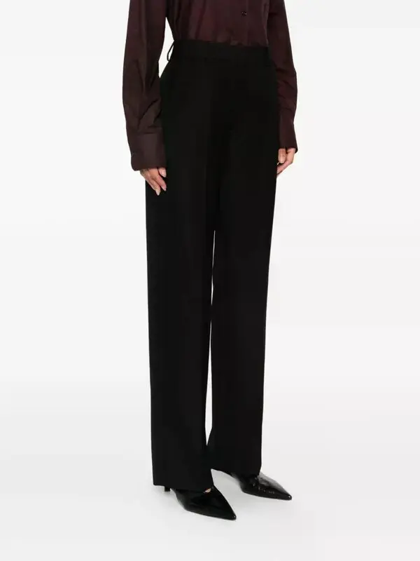 TOTEME Pleated Trousers - Black