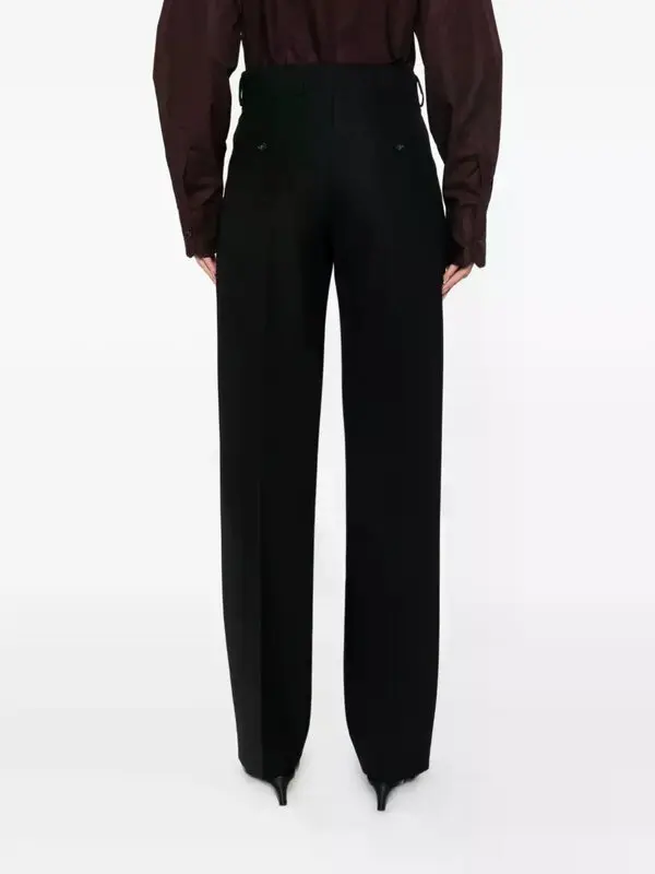 TOTEME Pleated Trousers - Black