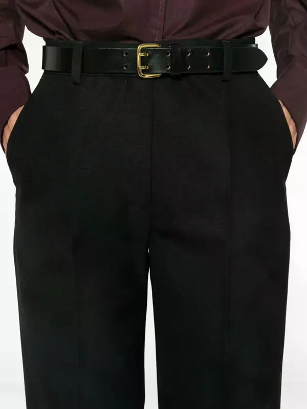TOTEME Pleated Trousers - Black