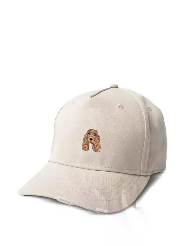 PELO FOUNDATION Embroidered Baseball Cap - Neutrals
