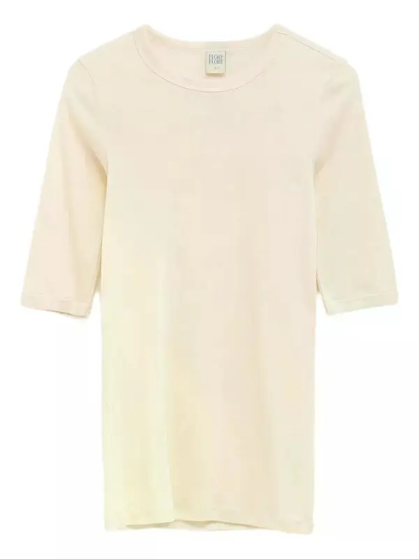 FLORE FLORE Three-quarter Sleeve T-shirt