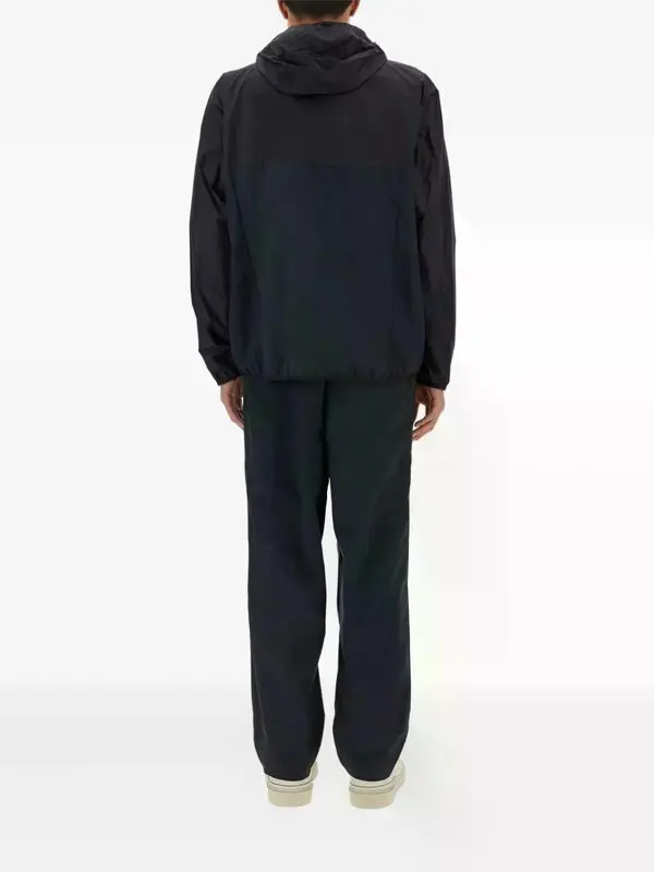 BOSS Hooded Panelled Windbreaker
