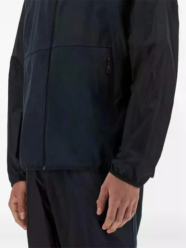 BOSS Hooded Panelled Windbreaker