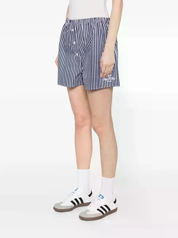 SPORTY & RICH Vendome Striped Shorts