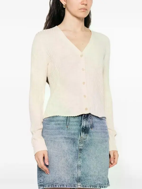 Marc O'polo Cotton-linen Cardigan - Neutrals