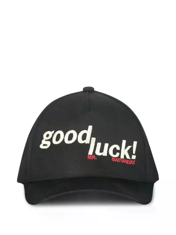 MR. SATURDAY Good Luck! Baseball Cap - Black