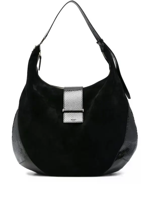JIMMY CHOO Suede Shoulder Bag